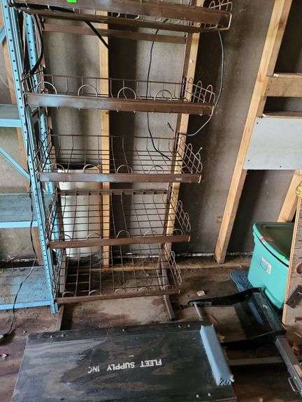 Display rack and creeper - Metzger Property Services LLC