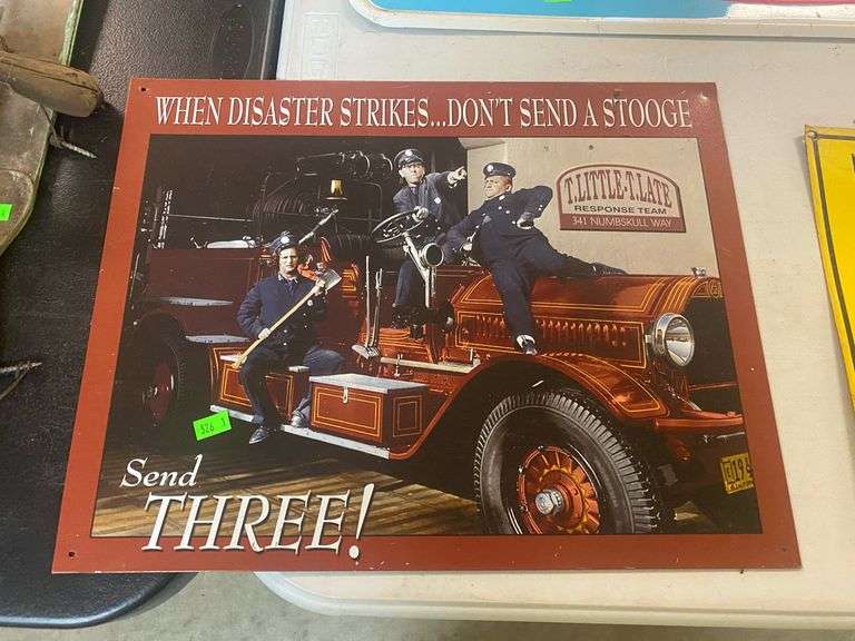 16”x13” When Disaster Strikes… Sign - Metzger Property Services LLC