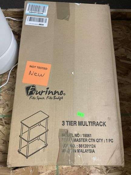 3 tier multirack - Metzger Property Services LLC