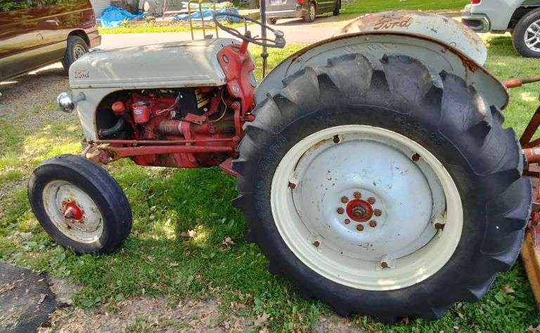 Ford 8N with sherman step up transmission, draw bar, sway arms, runs ...