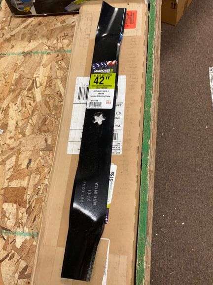 Max Power Blade Set 42Inch Blade - Metzger Property Services, LLC