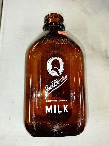 Gail Borden’s milk bottle - Metzger Property Services LLC