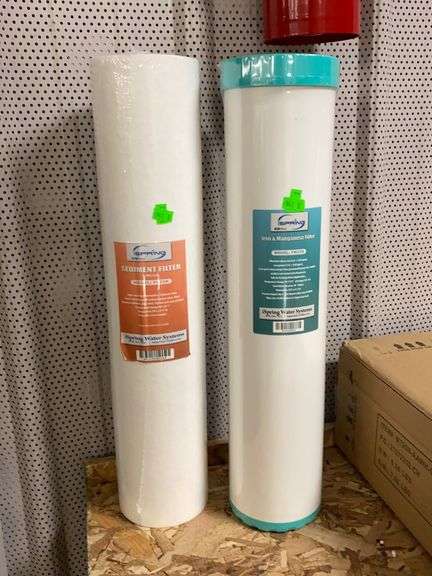 Sediment filter, iron & manganese filters - Metzger Property Services LLC