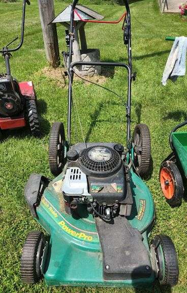 Power pro gas push mower - Metzger Property Services LLC