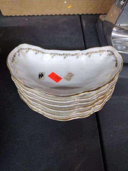 Homer Laughlin Hudson bone dishes - Metzger Property Services LLC