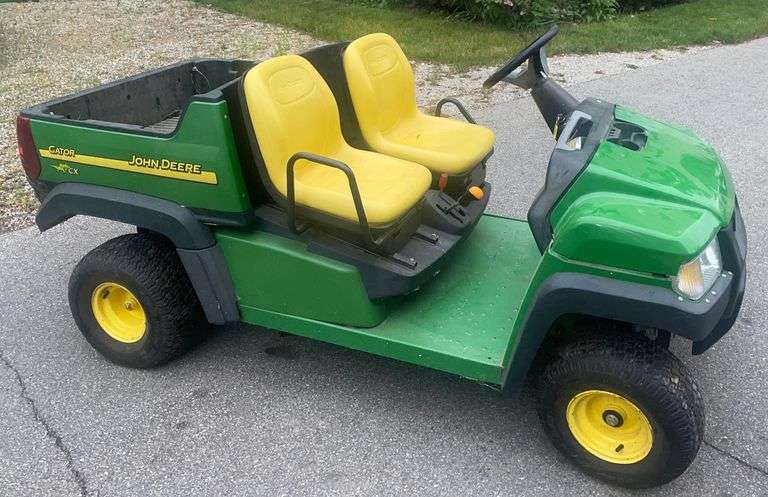 John Deere Gator CX, runs,1909 hrs., gas engine, Dump bed, may need a ...