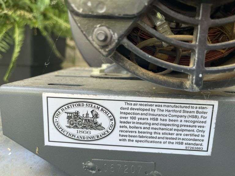 Ingersoll Rand 4000 3HP, 240V, 30 Gal. Air Compressor - Metzger ...