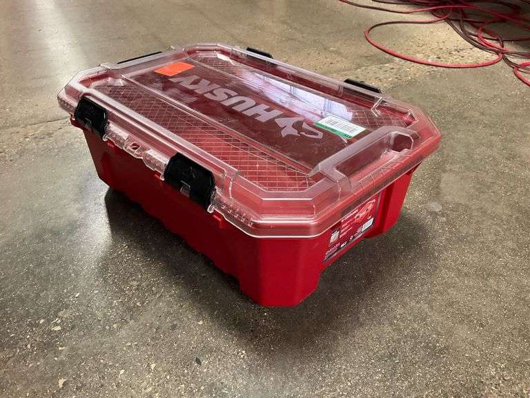 Husky 12 Gallon Professional-duty Storage Container - Metzger Property ...