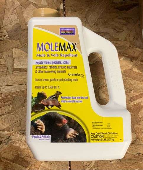 Bonide 691 MoleMax Repellent Granules 5lb, BRNSTBLSUP - Metzger ...