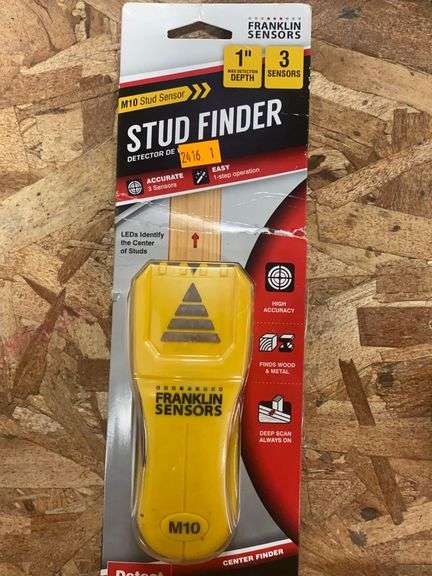 Franklin Sensors ProSensor M10 Professional Stud Finder with 3-Sensors ...