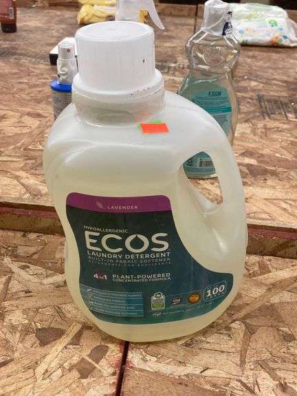 Hypoallergenic ECOS laundry detergent with built in fabric softener ...