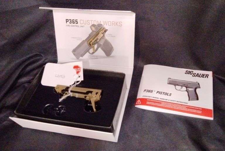 New Sig Sauer P365 Custom Works Fire Control Unit - Metzger Property ...