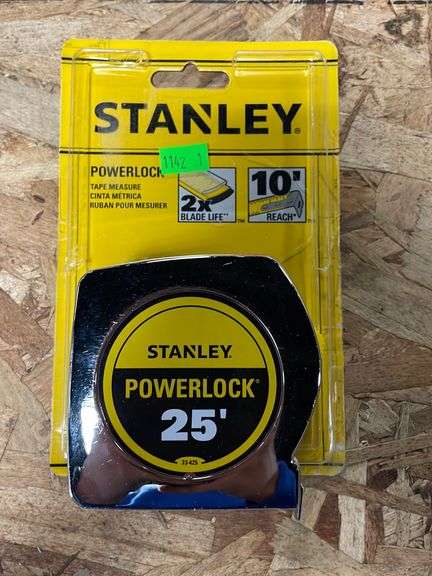 Stanley Powerlock 25’ Tape Measure - Metzger Property Services LLC