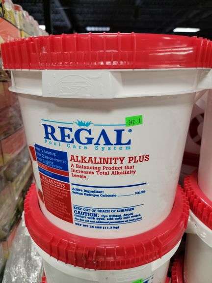 Regal Pool Care System Alkalinity Plus, 25 LBS. - Metzger Property Services LLC