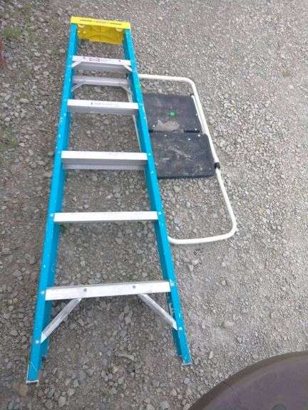 Werner 6 ft fiberglass step ladder, step stool - Metzger Property ...