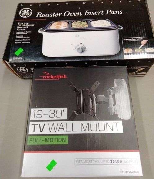 TV wall mount and roaster insert pans - Metzger Property Services LLC