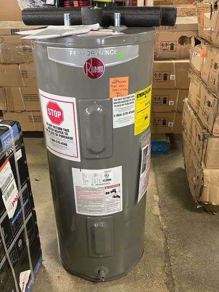 Performance 40 Gal. Medium 6 Year 4500/4500-Watt Elements Electric Tank ...