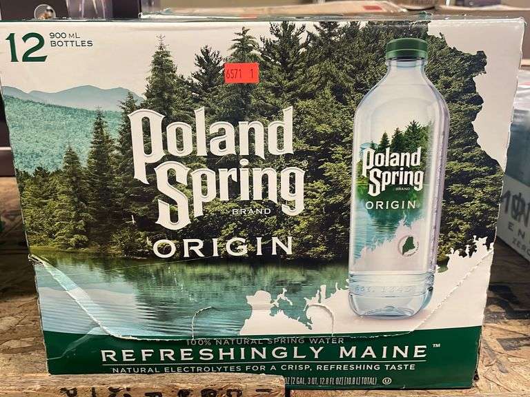 Poland Spring Origin Water (12 Pack), 30.4 Fl Oz - Metzger Property ...