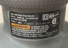 Porter Cable model 380 palm grip sander with dust collector bag ...