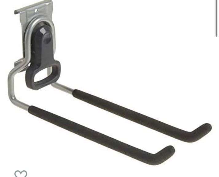 Rubbermaid fast track rail garage organization multi-pourpose hook wall ...