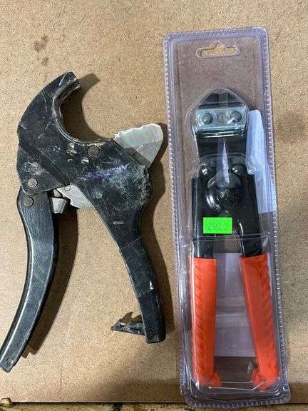 Crescent 8.5” wire cutter and Husky PVC pipe cutter (used) - Metzger ...