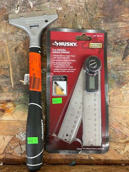 Husky Wall Stripper and 5” Angle Finder - Metzger Property Services LLC