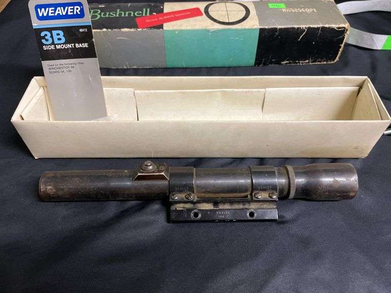 Weaver 3B Side Mount Base, used on Winchester 94 and Sears 54, 100 ...
