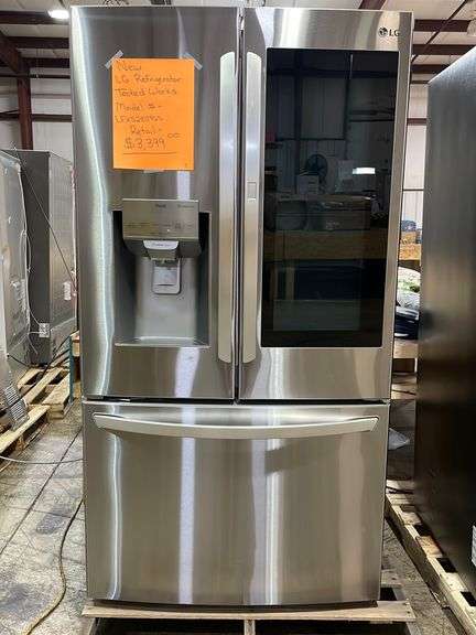 New LG 28 cu. ft. 4-Door French Door Refrigerator, Dual Ice with Craft ...