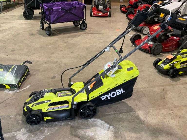 Ryobi 13 in. 11 amp Electric lawn mower - Metzger Property Services LLC