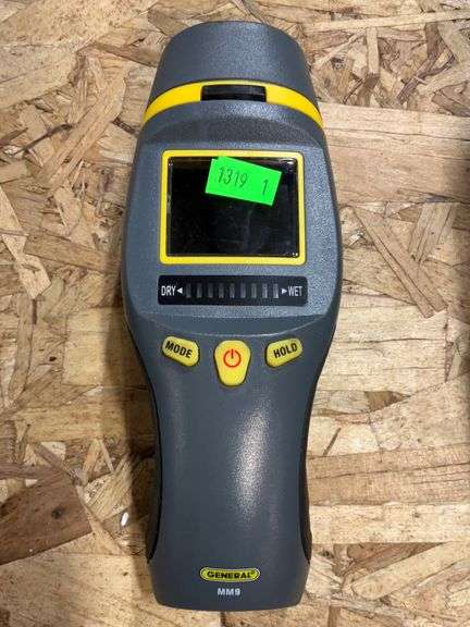 General Combo Pin and Pinless Moisture Meter for Water Damage and Mold ...