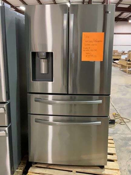 New Samsung 27.8 cu. ft. Food Showcase 4-Door French Door Refrigerator ...