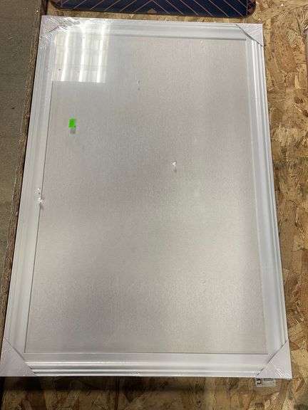 30” x 20” Push Pin Board With Frame - Metzger Property Services, LLC