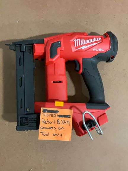 Milwaukee M18 18 gauge Narrow Crown Stapler, tool only, used - Metzger ...