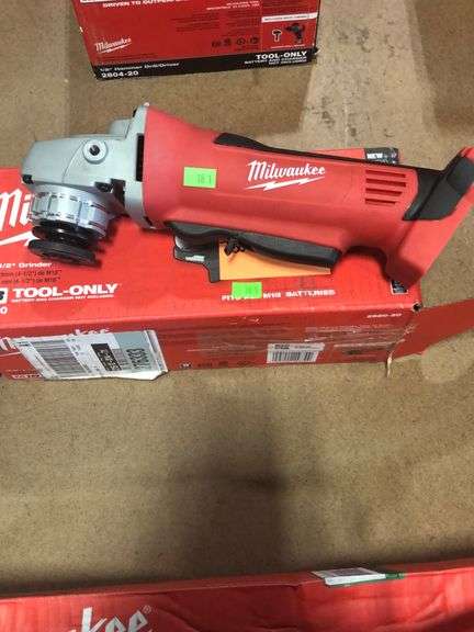 Milwaukee 2680-20 M18 18V Lithium Ion 4 1/2 Inch Cordless Grinder with ...