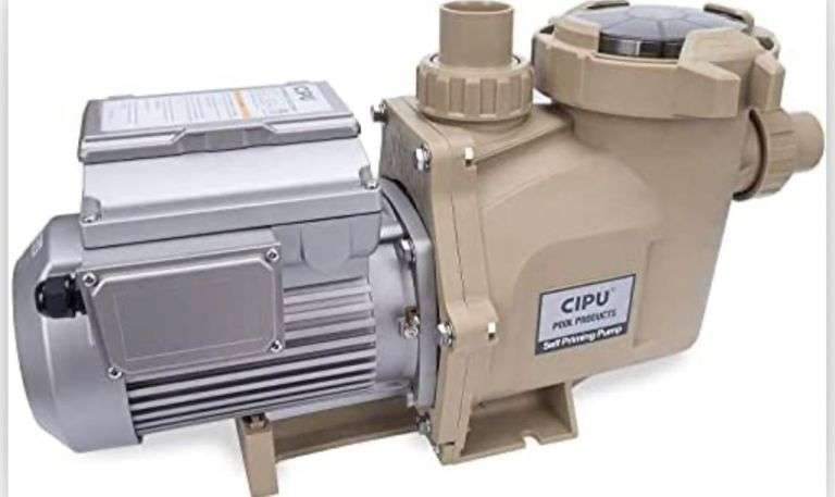 CIPU 1.5HP Variable Speed Inground Pool Pump 230V High Performance Intelligent Control for ...