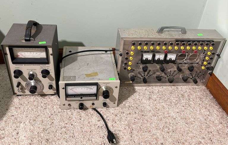 600 A Electrometer, 410A Picoammeter - Keithley Instruments, Simpson DC ...