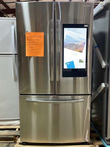 New Samsung 28 cu. ft. 3-Door French Door Refrigerator with Family Hub ...