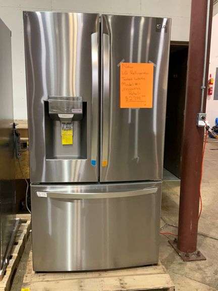 New LG Electronic 26.2 cu. ft. French Door Smart Refrigerator with ...