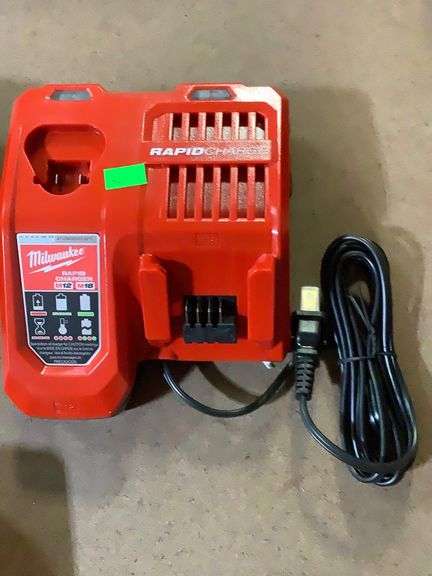 Milwaukee M12 and M18 rapid battery charger - Metzger Property Services LLC