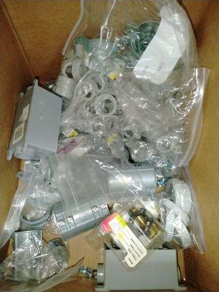 Pipe clamps, box, electrical miscellaneous - Metzger Property Services LLC