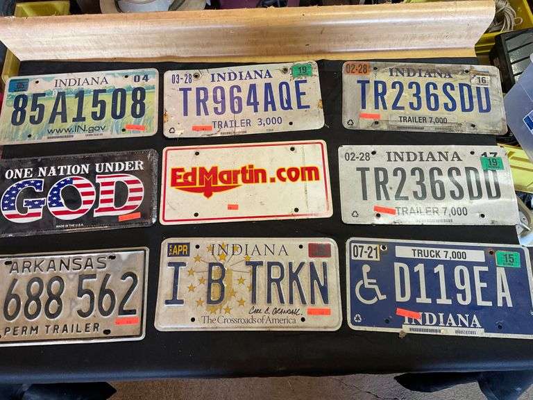 License plates - Metzger Property Services LLC