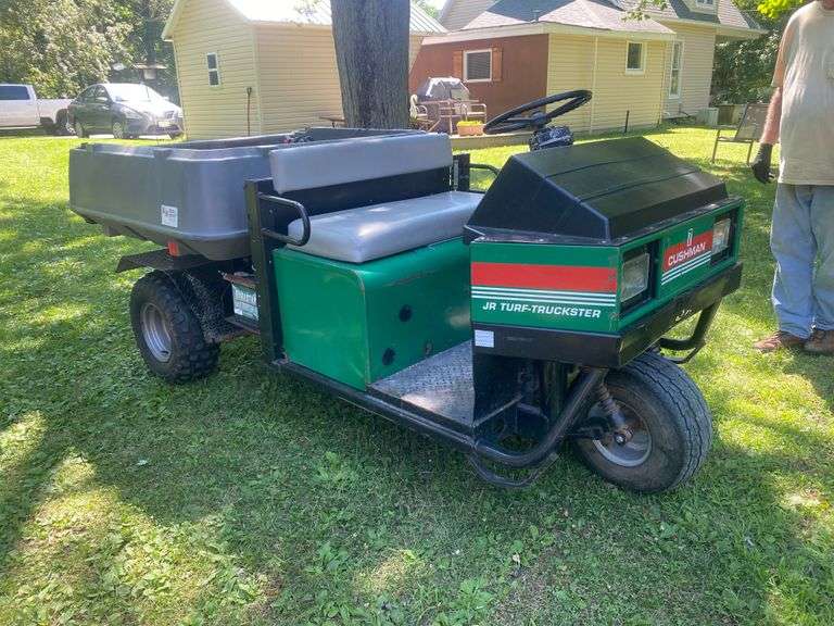 Cushman Jr. Turf-Truckster, Runs Great, Kohler 18 HP Motor, Dump Bed ...