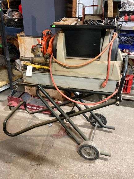 Ridgid 1822 portable power pipe threader - Metzger Property Services LLC