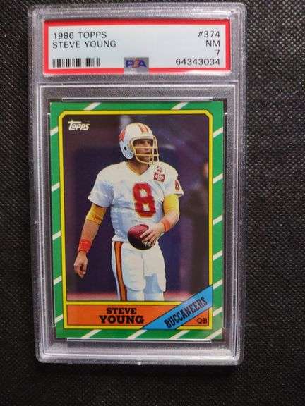 1 1986 Steve Young Topps Card - Metzger Property Services LLC