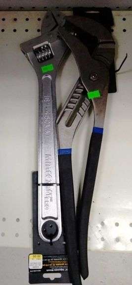 Adjustable wrench and channel locks - Metzger Property Services LLC