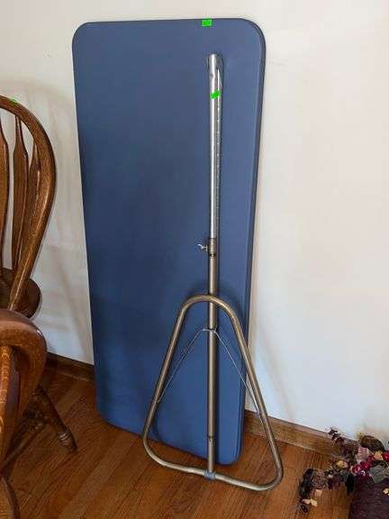 4’ Folding Table and Clothes Rack - Metzger Property Services, LLC