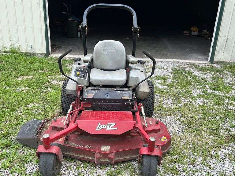 27 horse eXmark Lazer Z. 60 inch deck. 308 hours - Metzger Property ...