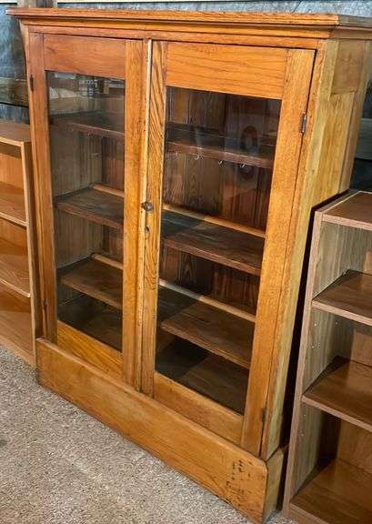 Glass front cupboard, 39x52x14 - Metzger Property Services LLC