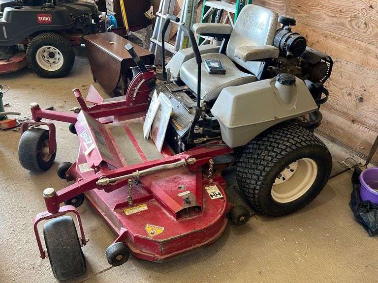 eXmark Lazer Z Zero Turn Lawn Mower (runs good) with 1015 hours, w ...