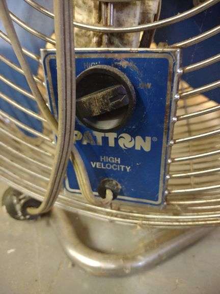Patton high velocity floor fan - Metzger Property Services LLC